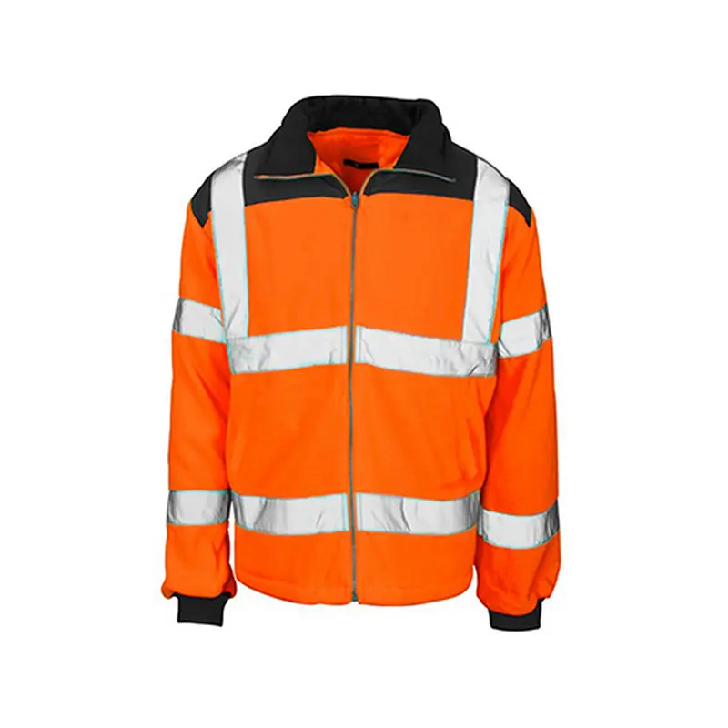 Hi-Vis Rain Patch Fleece Jacket | Hi-Vis Jackets | Jackets | Mammoth ...